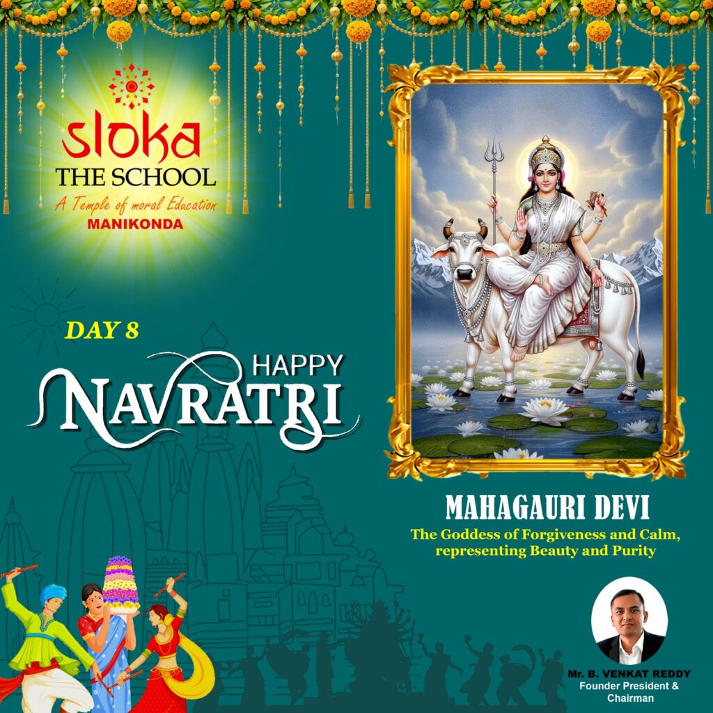 day8-navratri | Sloka the School Manikonda