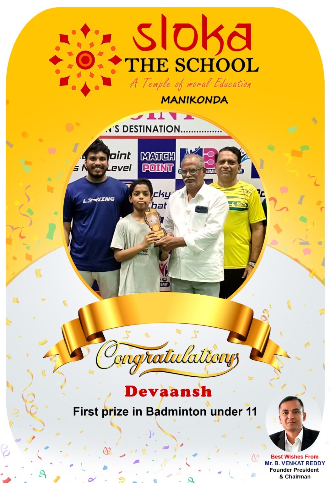 Sloka the School Manikonda | Best CBSE School inHyderabad