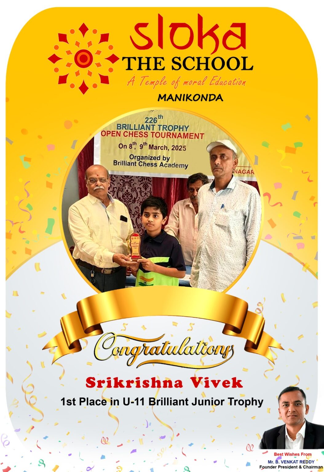 Sloka the School Manikonda | Best CBSE School inHyderabad